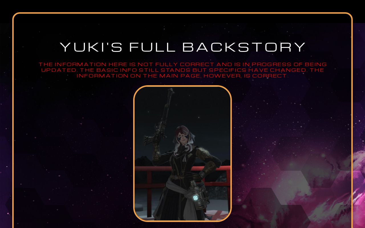 Yuki's Full Backstory